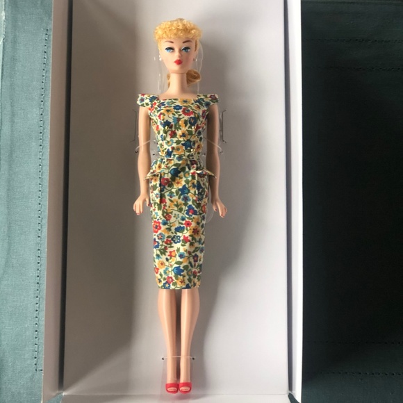Mattel | Accents | Vintage Ponytail Barbie Reproduction Doll | Poshmark